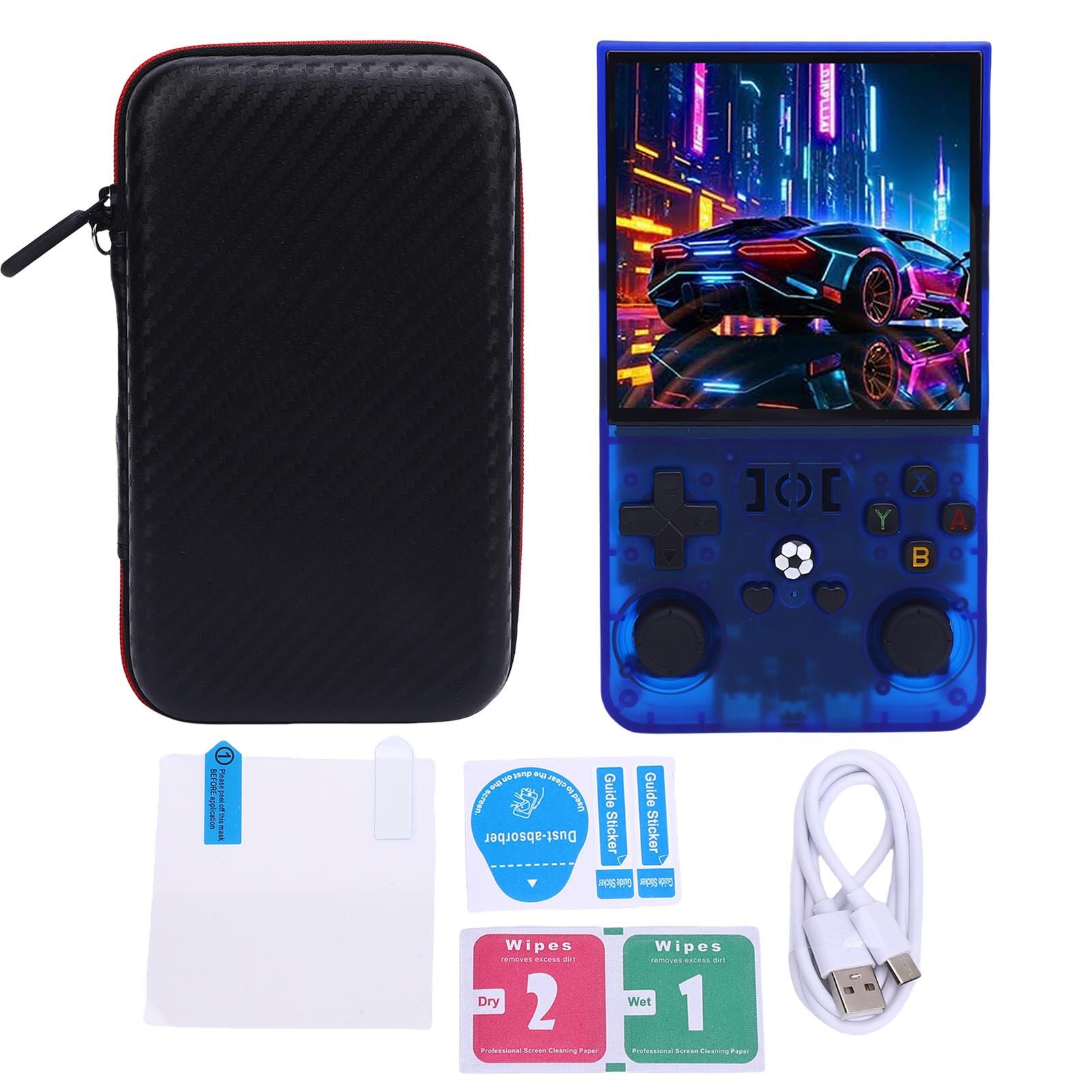 Ретро -портативная консольная консольная консоль открытый исходный код для переносного игрока в Linux с 4 -дюймовым экраном 4000 мАч батарея 64G