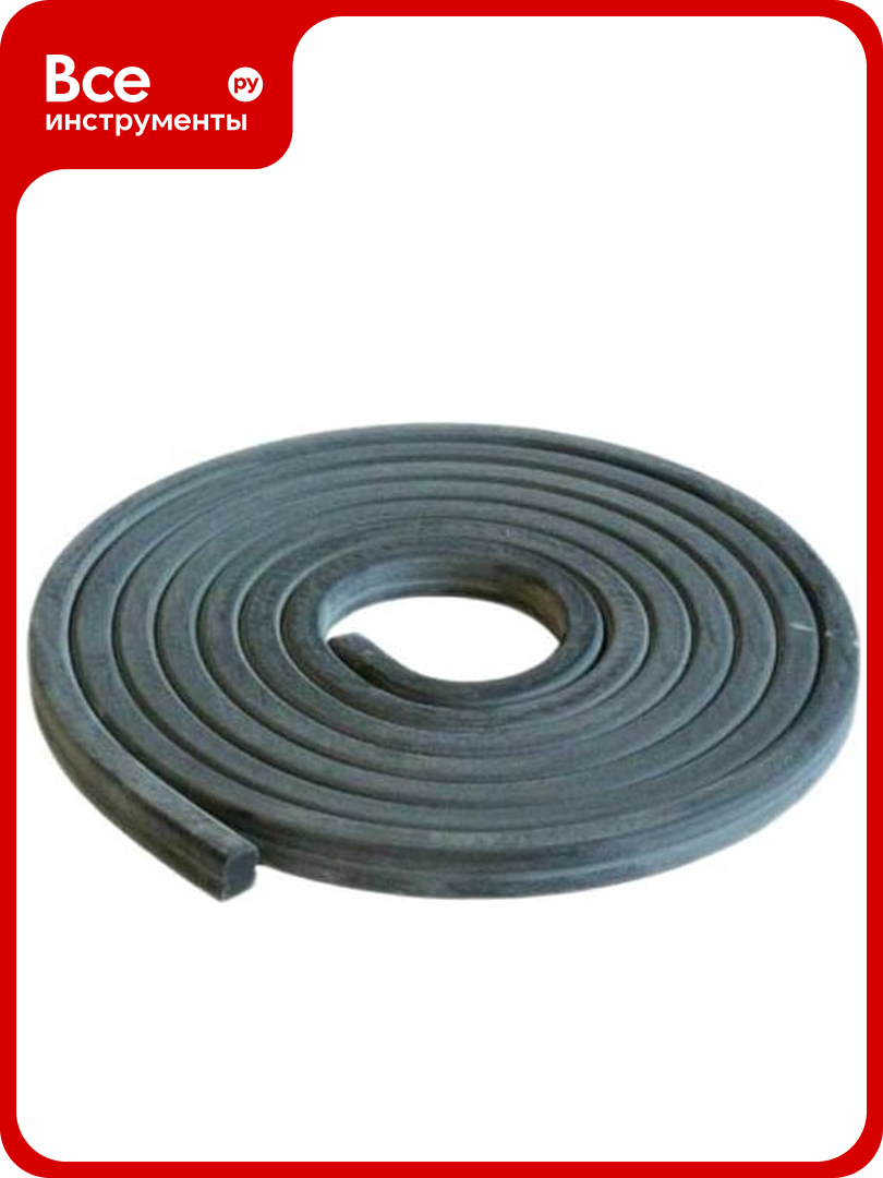 Шнур бентонитовый ХСИ 10х20 мм, 10 м 1023, гидроизоляции холодных швов