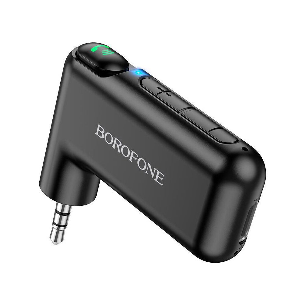 Borofone Bluetooth адаптер Borofone BC35 Wideway car AUX BT черный