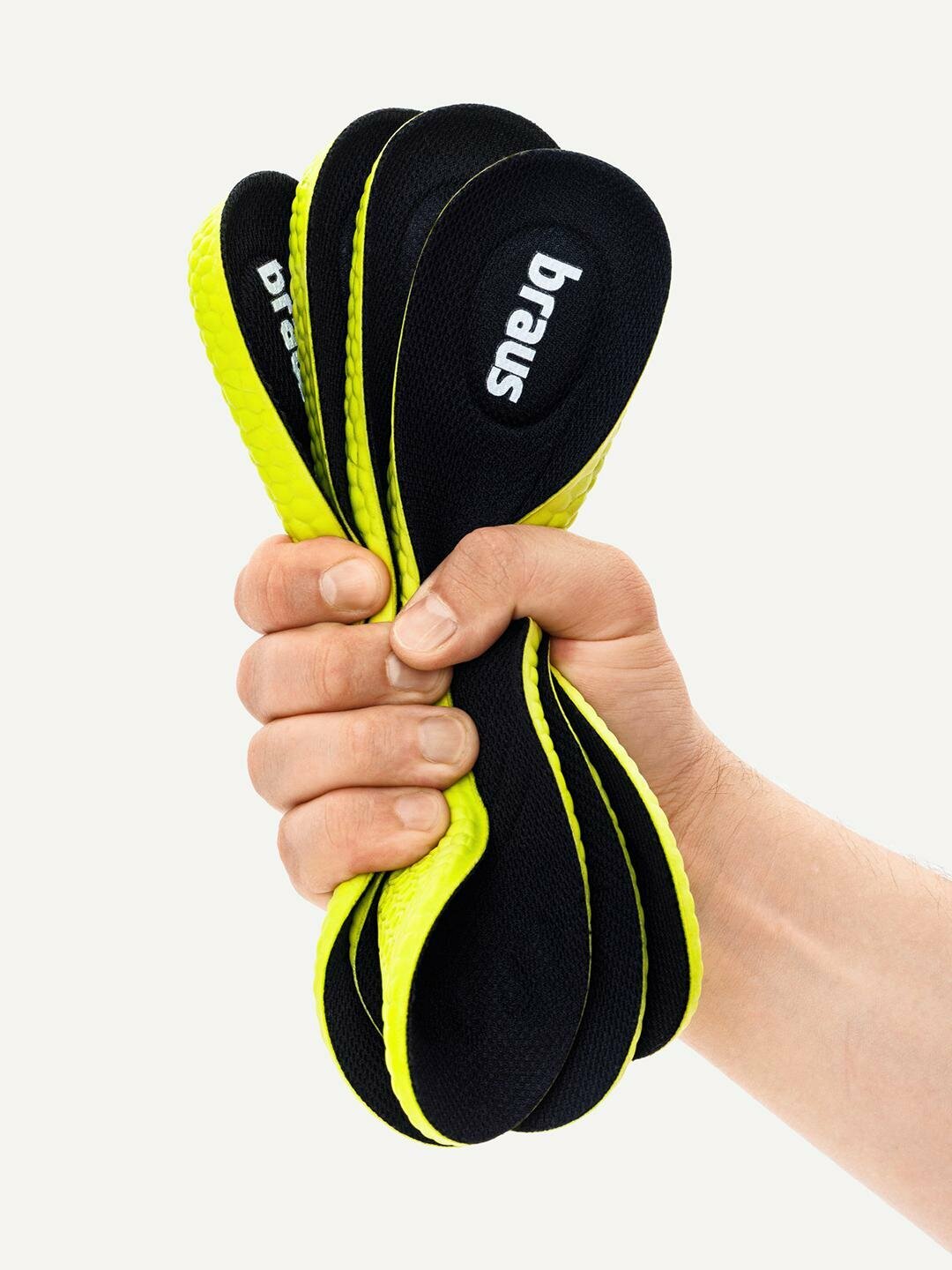 Стельки, цвет черный, зеленый, размер 35-39, бренд Braus, артикул 210