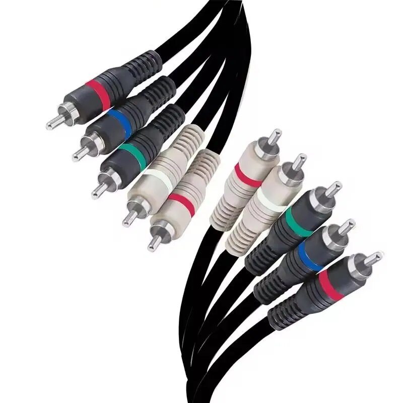 Компонентный видео- и аудиокабель 5RCA RGB Ypbpr с аудио для DVD STB TV Box HDTV с разрешением до 1080 Full HD