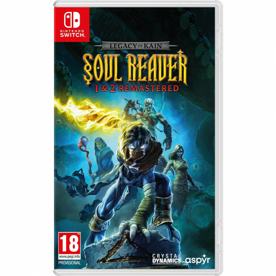 Игра Legacy of Kain: Soul Reaver 1 & 2 Remastered [Nintendo Switch, русская версия]