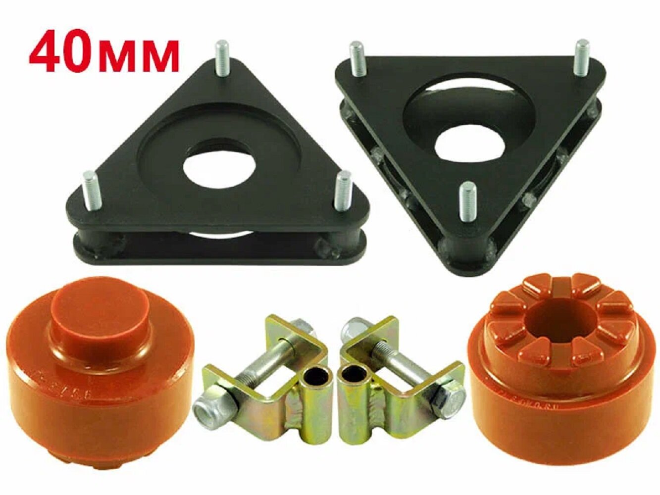 Лифт-комплект Tuning4WD, для Nissan X-Trail, Qashqai, передняя/задняя подвеска, 40 мм