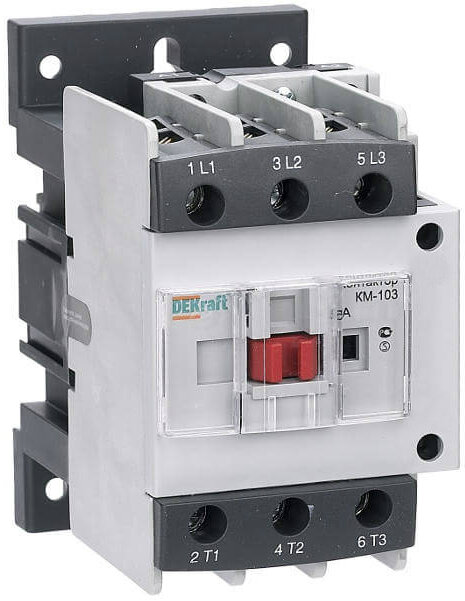 DEKraft Контактор КМ-103 50A 220В 1НО+1НЗ AC3 -11 22133DEK 290231