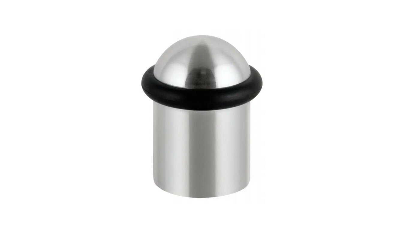 Упор дверной PUNTO DS PF-40 CP-8, хром, высота 40 мм, ширина 26 мм, ЦАМ