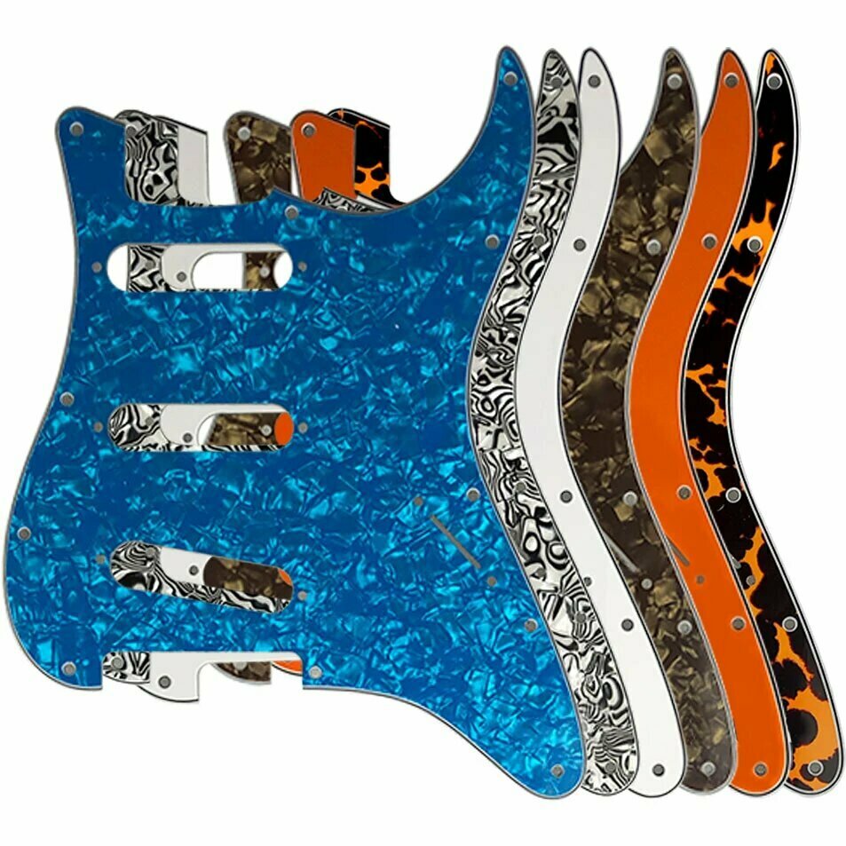 Pleroo Custom 11 гитарная накладка для Stratocaster — фото 1