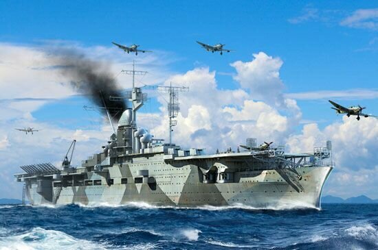 Trumpeter 1/700 06709 Авианосец Граф Цеппелин ВМС Германии