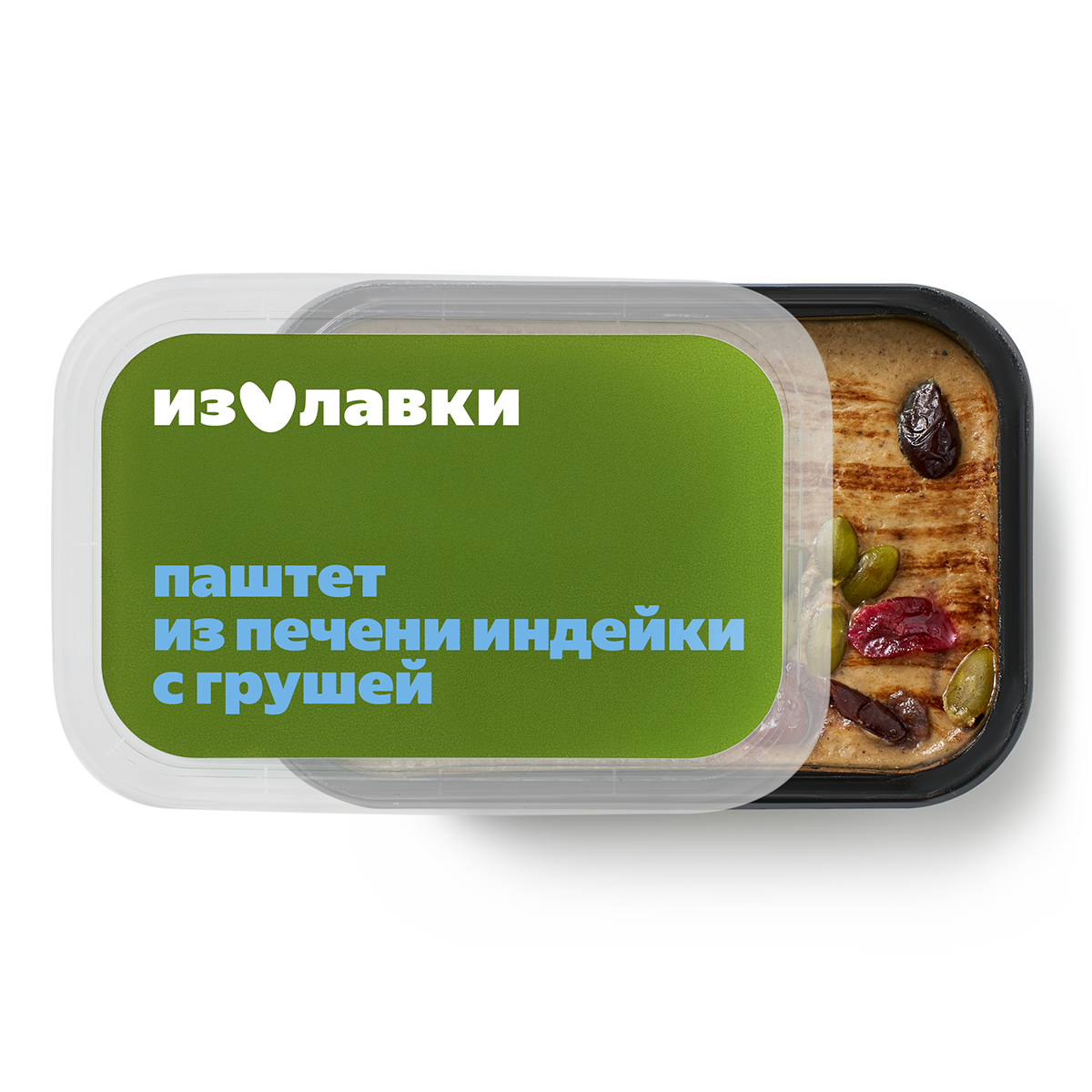 Паштет «Из Лавки», с грушей, запечённый, с печенью индейки, 160 г