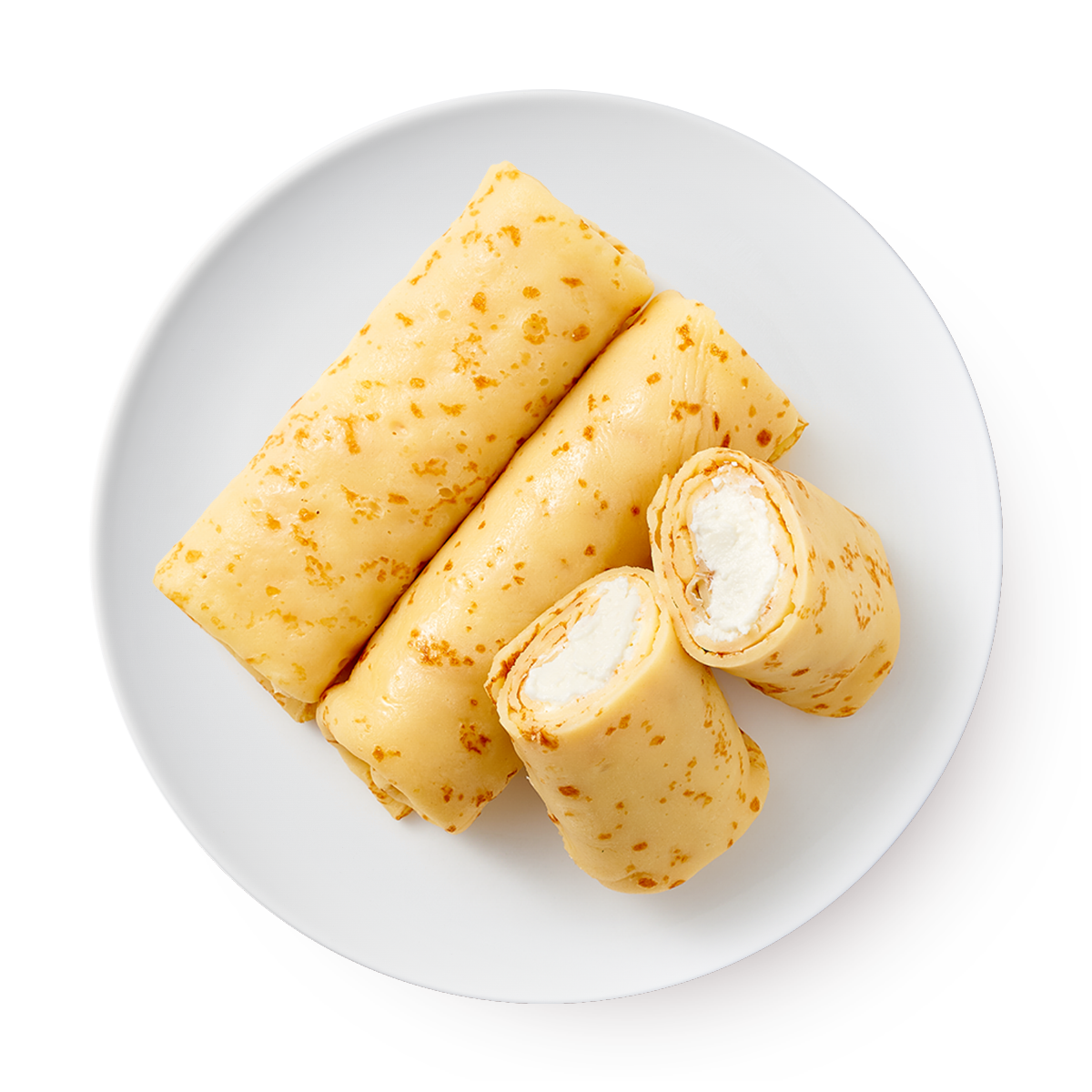 Блинчики пшеничные MaestroKlass, с творогом, 3 штуки, 210 граммов