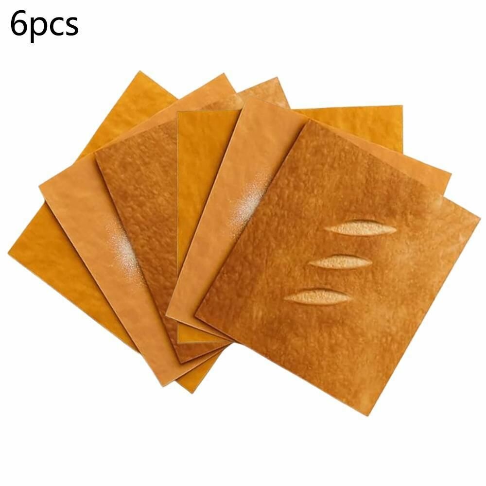 Подарочная упаковочная бумага в форме хлеба