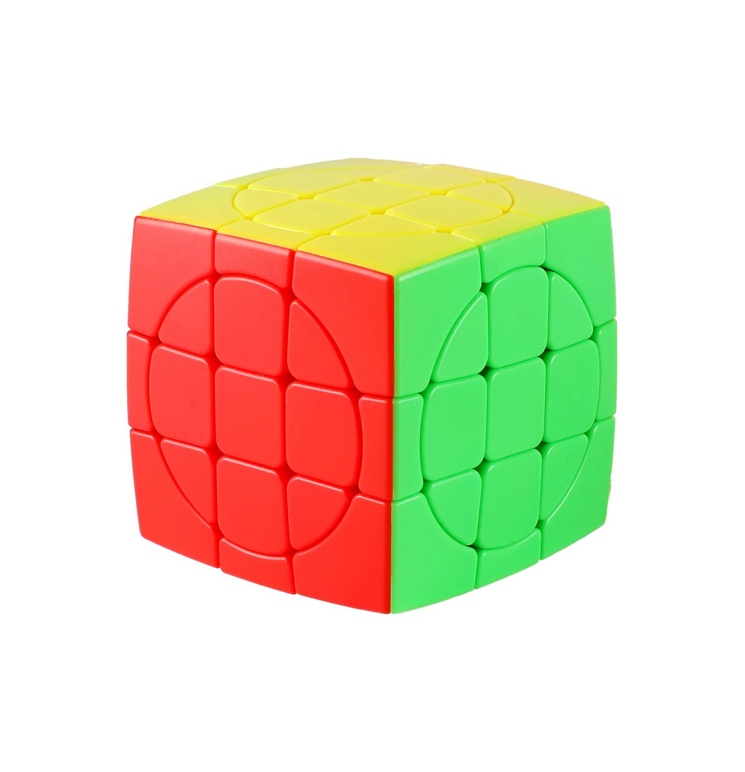 Sengso Circular 3x3x3 Cube 2.0 Magic Cube Speed Cube Головоломка без наклеек Cubo Magico Развивающая игрушка Подарок ребенку