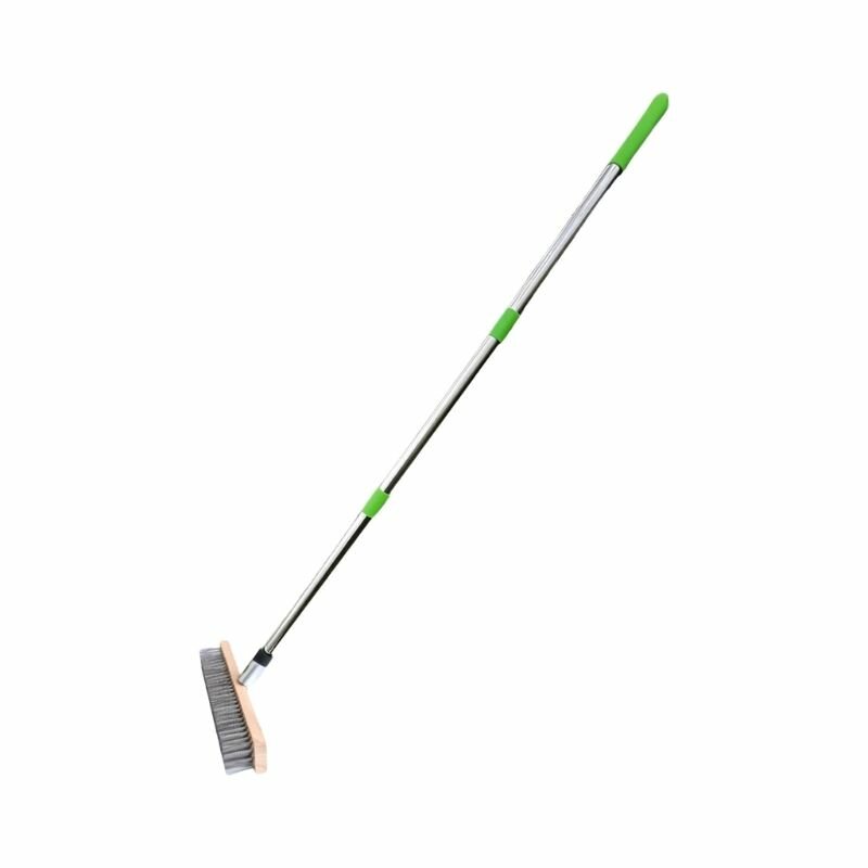 Палубная проволочная щетка с 3-секционным шестом-средняя