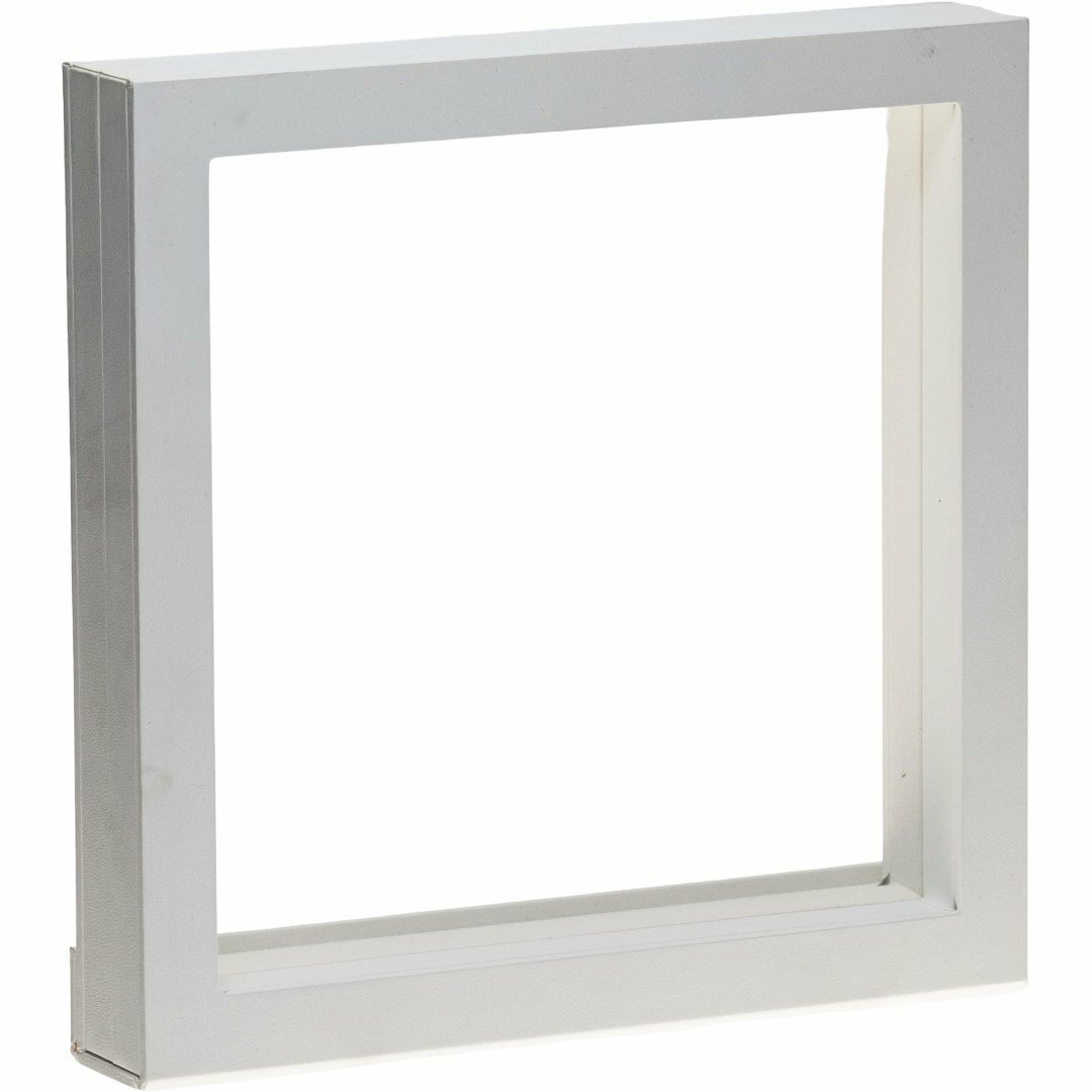 Рамка белая Внутренний размер 150*150 мм