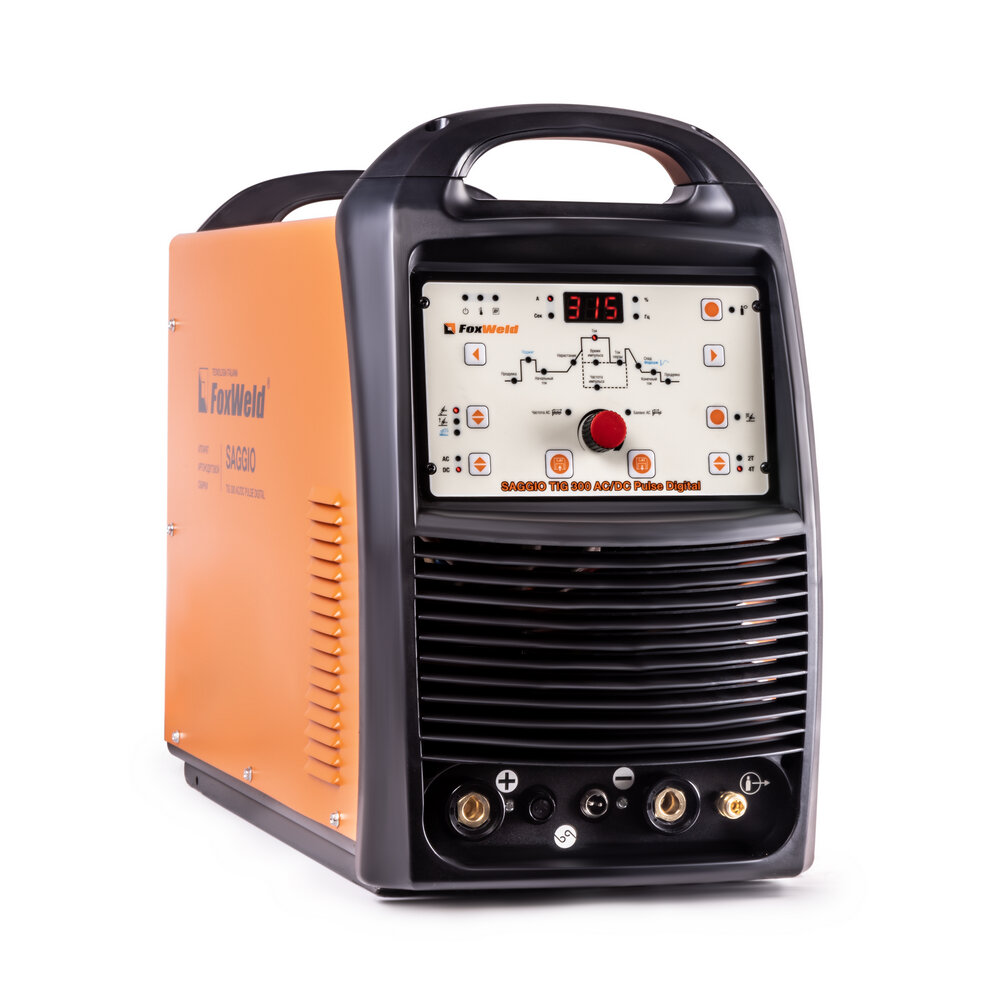 Сварочный аппарат SAGGIO TIG 300 AC/DC Pulse Digital (6135) оранжевый/черный
