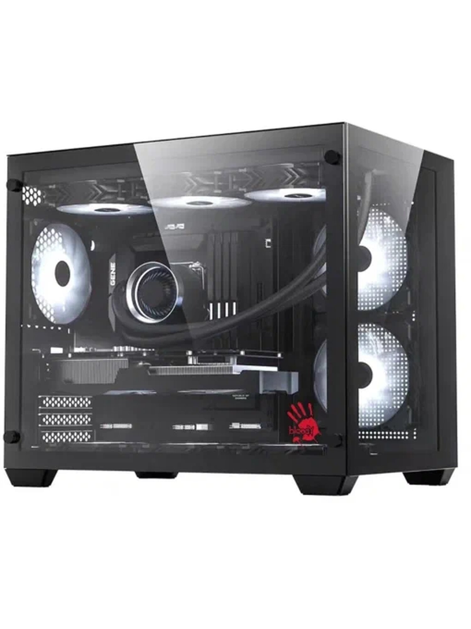 Компьютерный корпус mATX Bloody BD-CC108 черный (bd-cc108-bk)