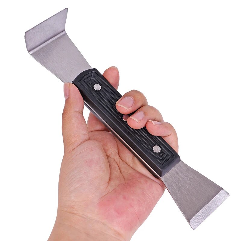 Скребковый нож с деревянной ручкой для пчеловодства, инструмент для улья из нержавеющей стали, оборудование для улья, инструмент для пчел, принадлежности для пчеловодства