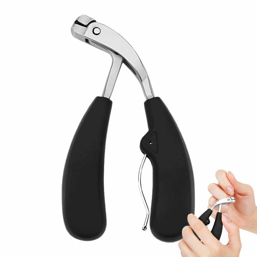 Кусачки для ногтей, кусачки для ногтей на ногах, удобны для стрижки в труднодоступных местах; долговечные, острые, высокая коррозионная стойкость