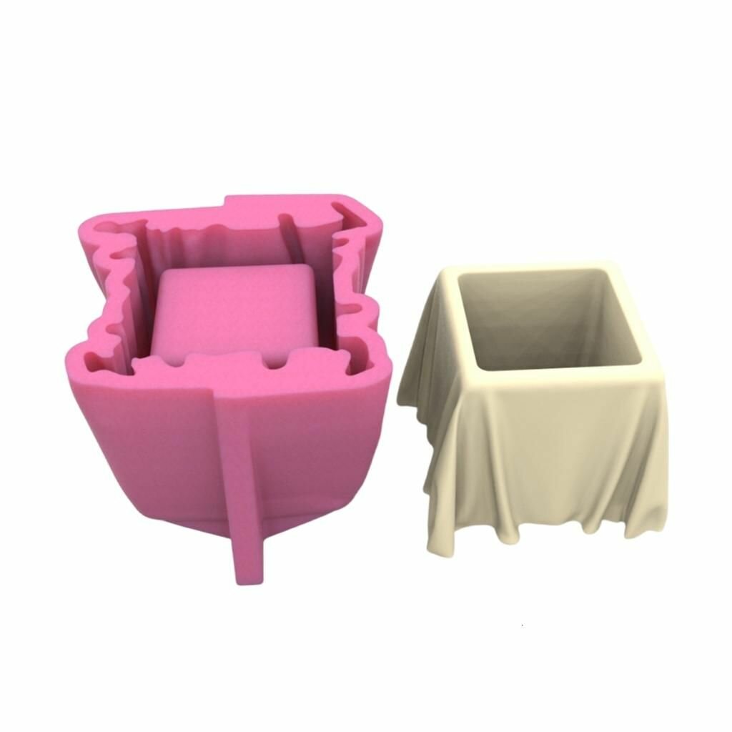 Силиконовая форма для горшков, форма стола, бетонное литье, подходит для творчества