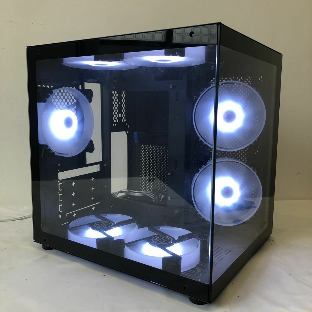 Корпус для компьютера MINI Host MATX, настольный, для сборки DIY, игровой, с прозрачной боковой панелью, корпус для киберспорта с водяным охлаждением