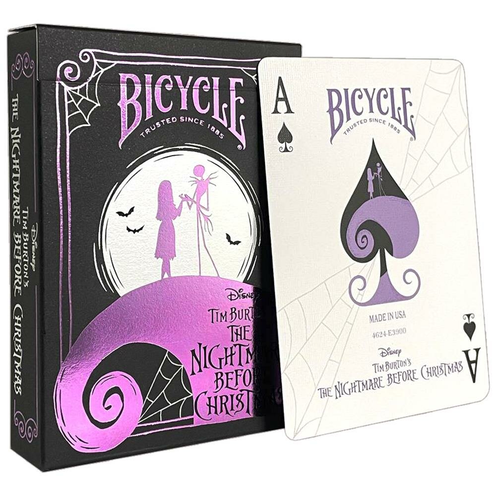 Карты "Bicycle Disney Nightmare B4 Xmas Standard Index" 65453