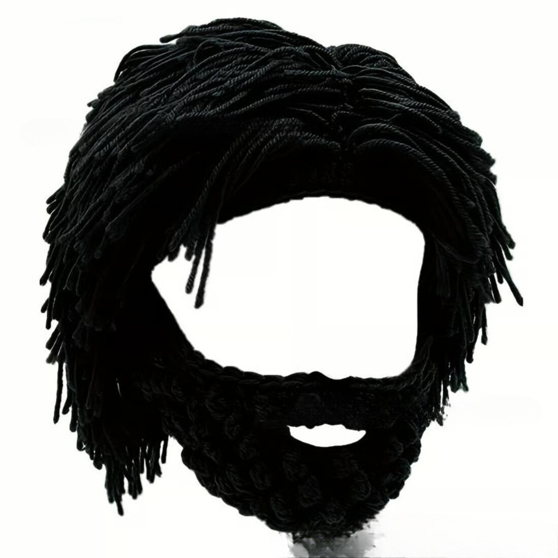 Горячая распродажа: забавная и интересная практичная шапка в стиле панк, вязаная шапка из шерсти