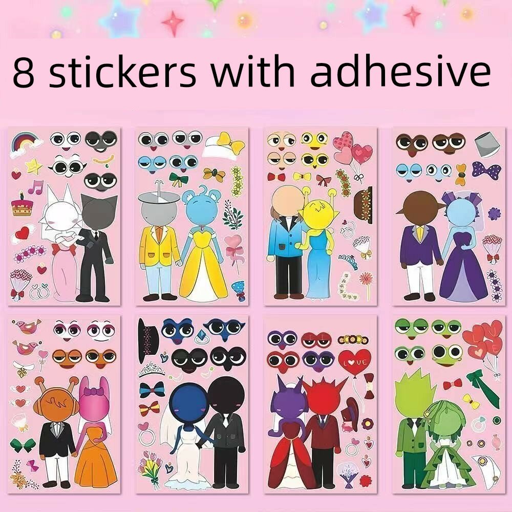 Набор для переодевания «Ритм-бокс»: наклейки, игрушка-сюрприз, развивающая книжка-бизиборд для тихого развития