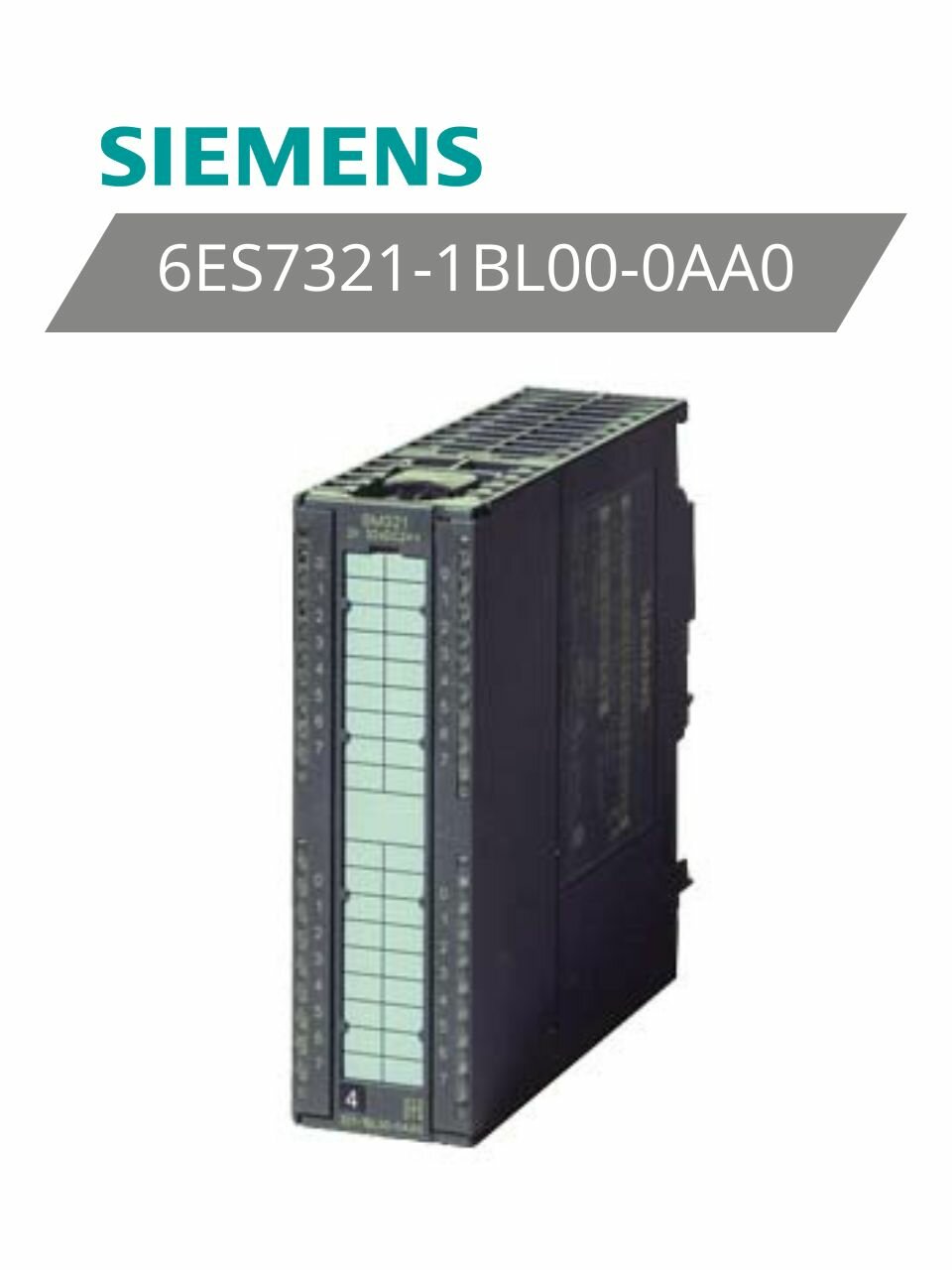 Модуль дискретного ввода Siemens SIMATIC S7-300 SM 321, 6ES7321-1BL00-0AA0