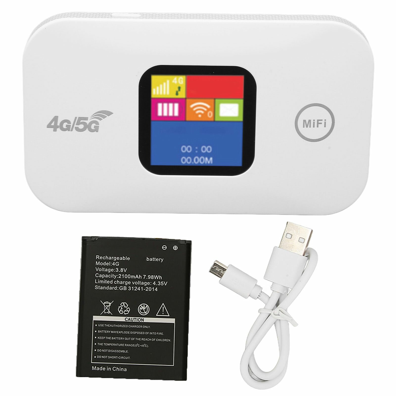 4G Wi-Fi маршрутизатор, 150 Мбит/с, 10 пользователей, 2100 мАч, Азия