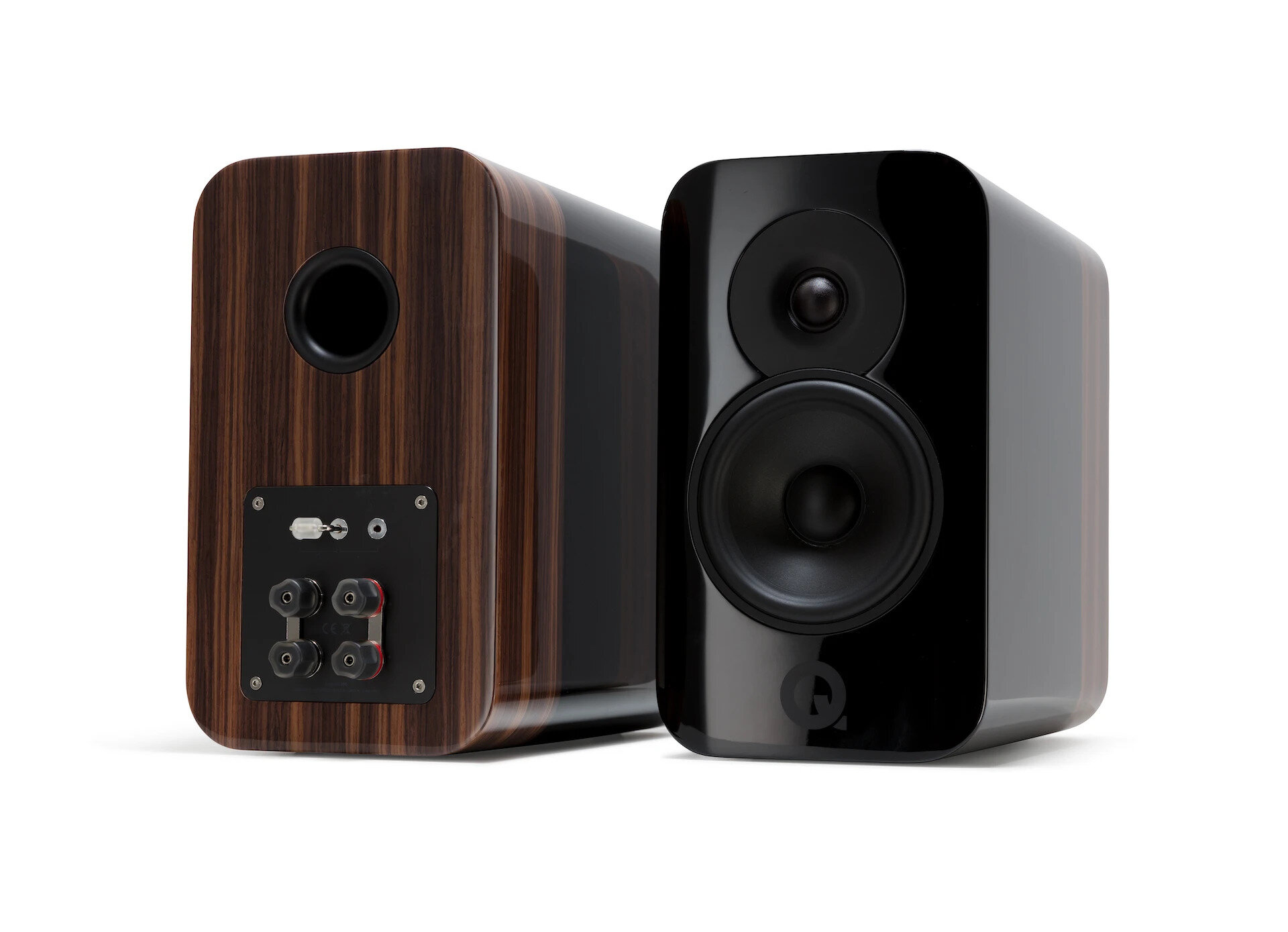 Q-Acoustics Concept 300 Gloss Black & Rosewood Полочная акустика