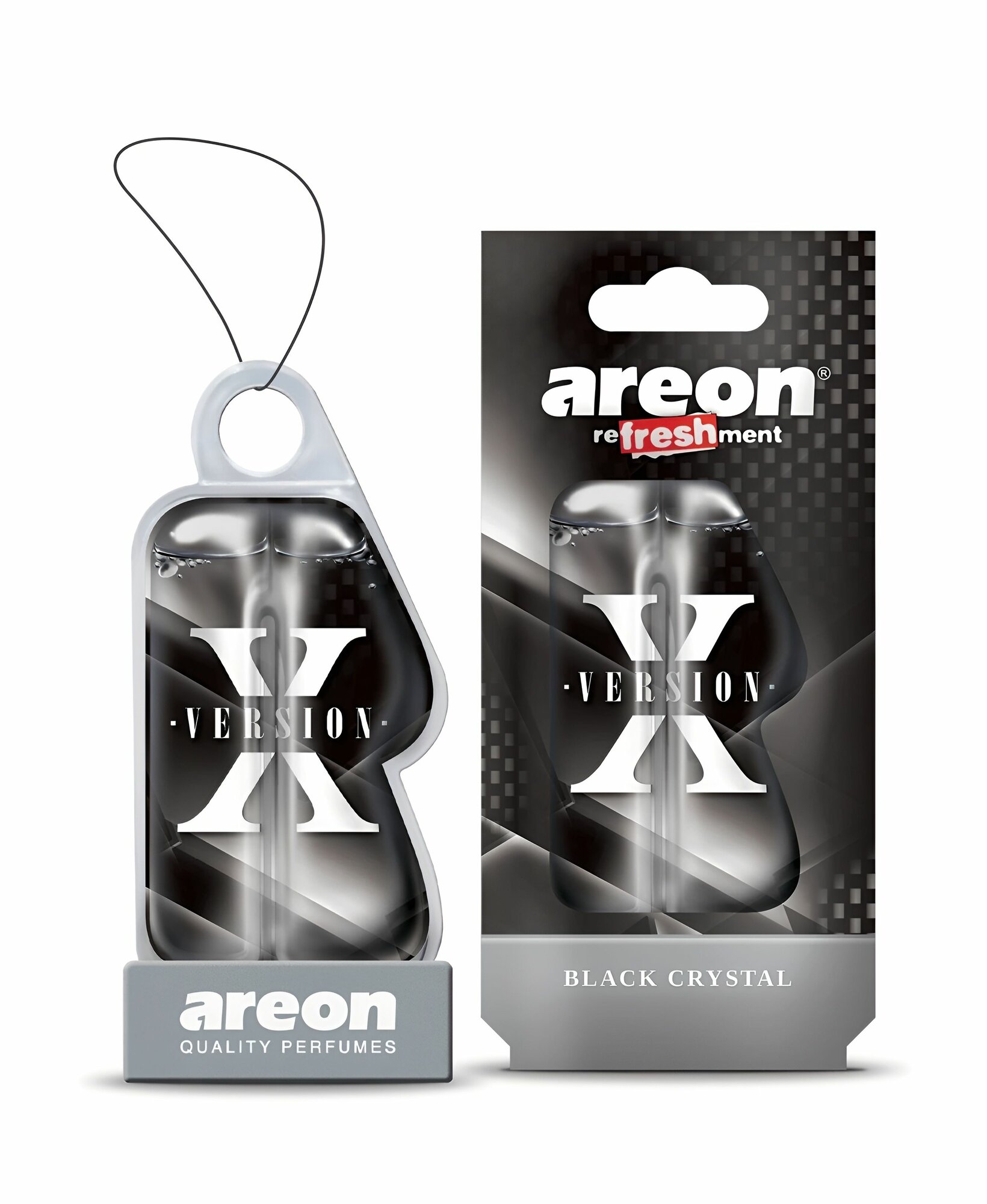 Ароматизатор для автомобиля Areon X Черный кристалл