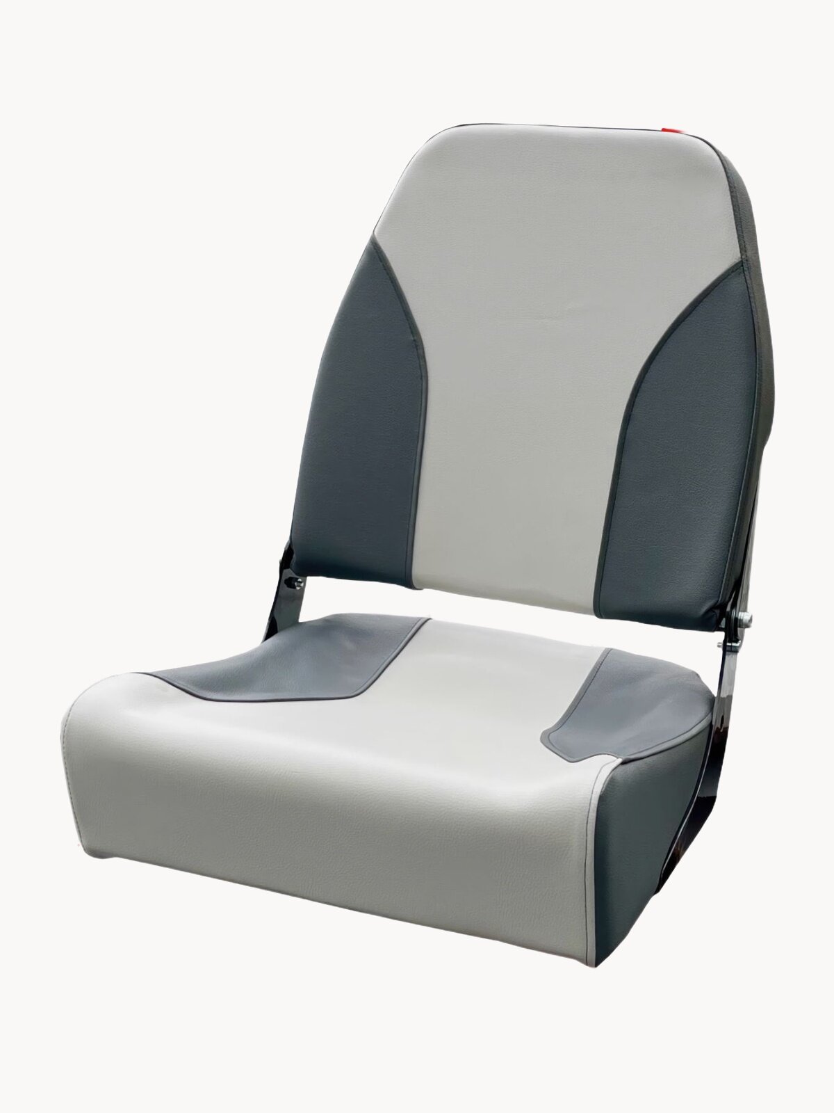 Кресло в лодку пвх полный комплект с занижением серо-черное Кокпит