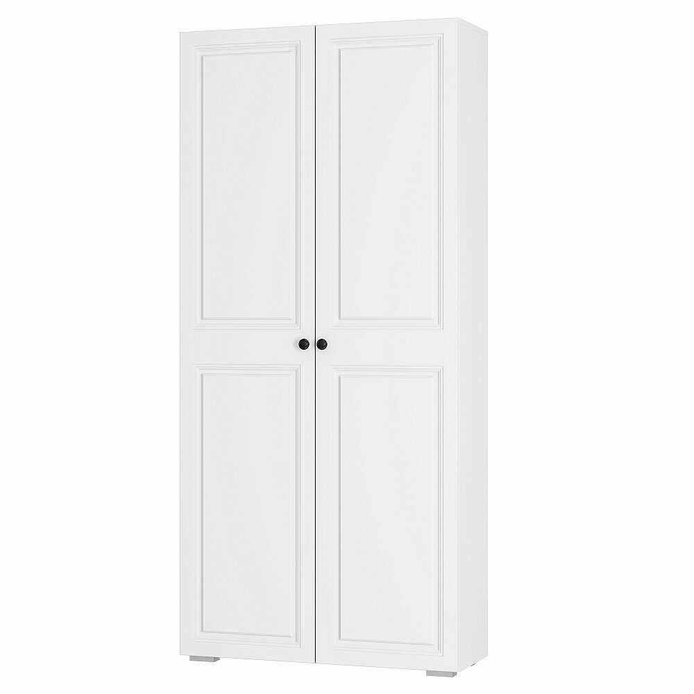 Шкаф 2-х створчатый BTS Софт ШК-01 Белый/Эмаль белая (F26) арт.00-00143375 3152627101