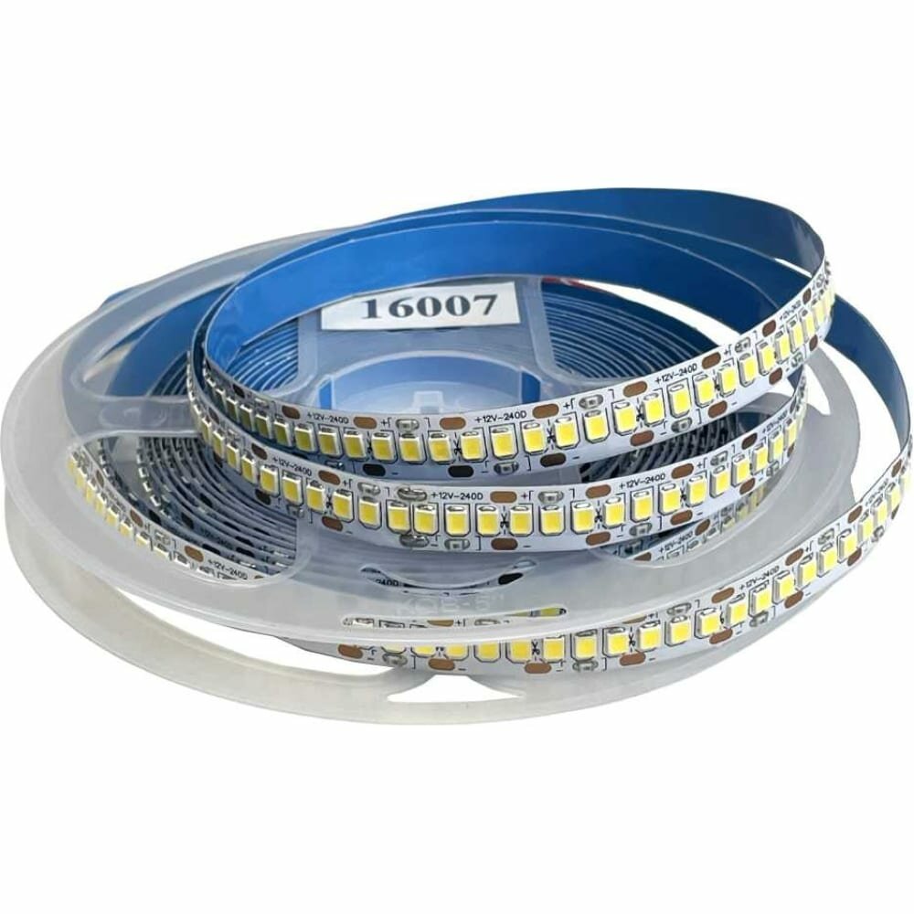Светодиодная лента truEnergy 19,2W/m 4000K 12V SMD2835 240D IP20 2000Lm 5м 16007