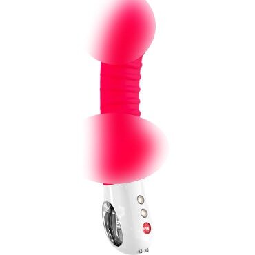 11982 Fun Factory Tiger G5, ярко-красный. Перезаряжаемый вибратор со стимуляцией клитора и точки G (+25% мощности)