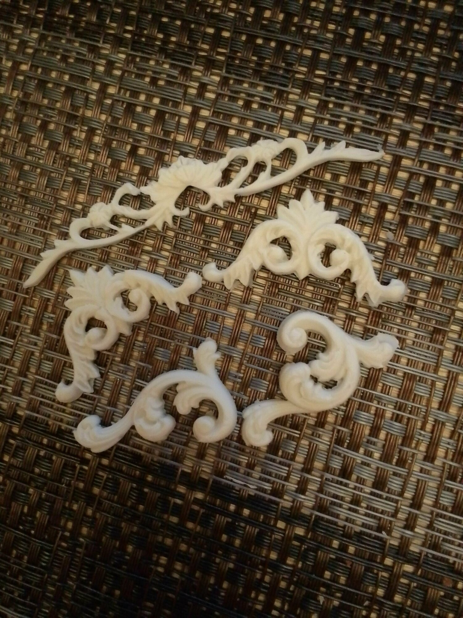 Объёмный декор-Лепнина для творчества , декупаж, ручная работа 6+