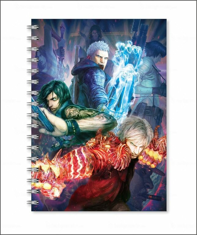 Тетрадь Dmc, Devil May Cry, Девил Май Край №2, А6