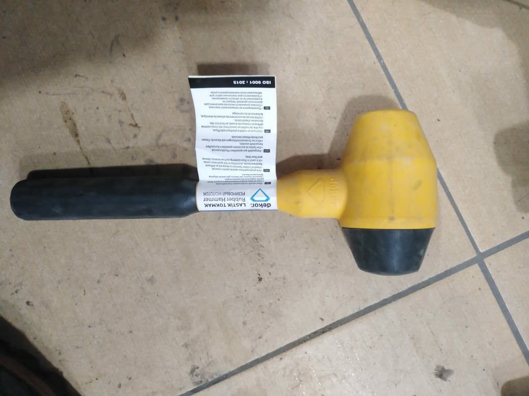 Dekor Молоток резиновый 500 г арт. 327 DEKOR