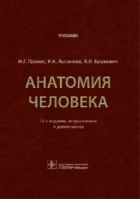 Привес М. Г, Лысенков Н. К, Бушкович В. И. "Анатомия человека : учебник"