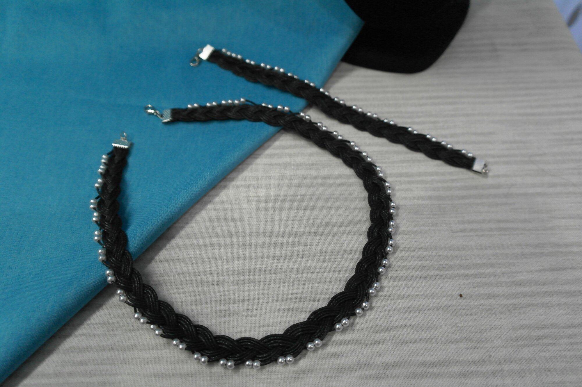 Колье, жемчуг имитация