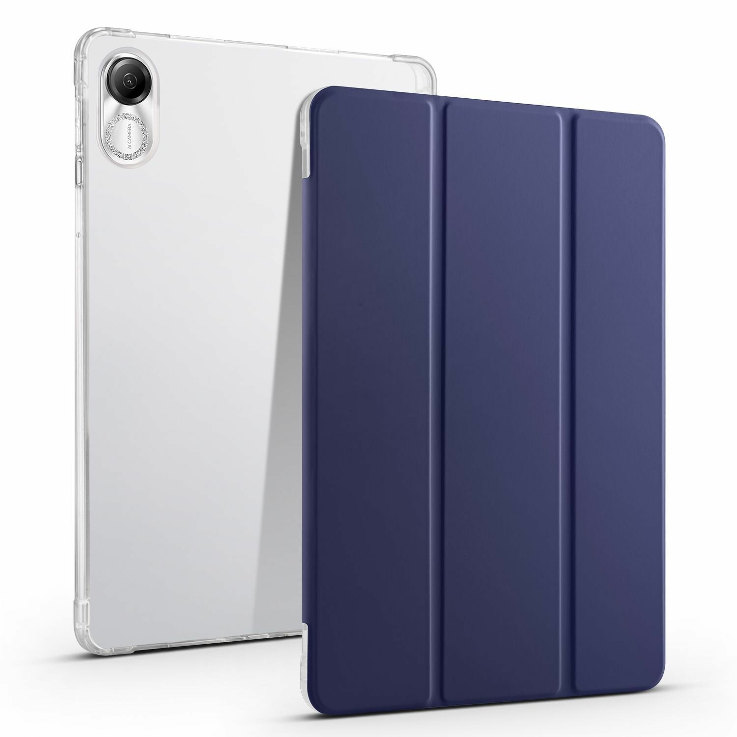 Чехол для Honor Pad X8 Pro / X9 11.5" с охлаждением темно-синий