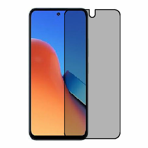Скрин Мобайл защитный экран для Xiaomi Redmi Note 12R из нано стекло 9H приватное