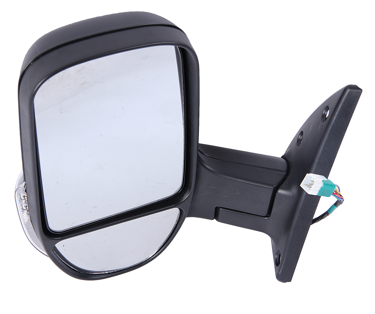 Зеркало боковое ГАЗ-3302 Бизнес левое с электроприводом и подогревом 12V 260x150 БОР