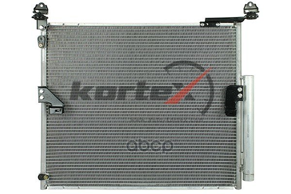 Радиатор Кондиционера С Ресивером Toyota Land Cruiser Prado (09-) 3.0D (Lrac 1972) KORTEX арт. KRD2204