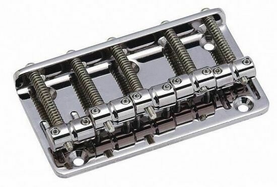 Бридж для бас-гитары Gotoh 205B-5 Хром