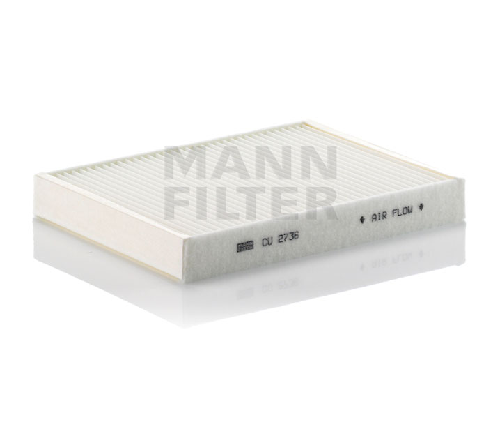 MANN-FILTER CU 2736-2 (101256 / 12263 / 12264) фильтр салона\ BMW (БМВ) e39 all 95
