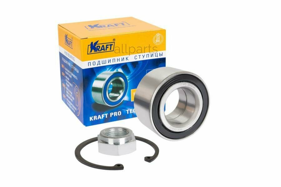KRAFT KT 204646 Подшипник ступицы переднего колеса, комплект Skoda Felicia I (94-01)/VW Caddy II (95-04)