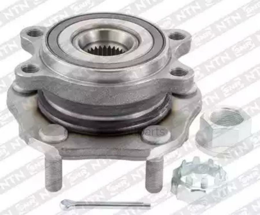 NTN-SNR R168.116 Ступица передняя в сборе L=R (компл) NISSAN XTrail (T32) 2014> NTN-SNR R168.116