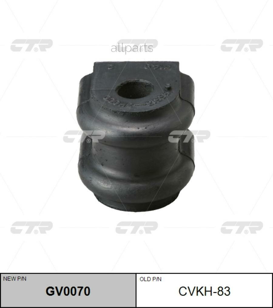 CTR CVKH-83 Втулка стабилизатора заднего (новый арт. GV0070)