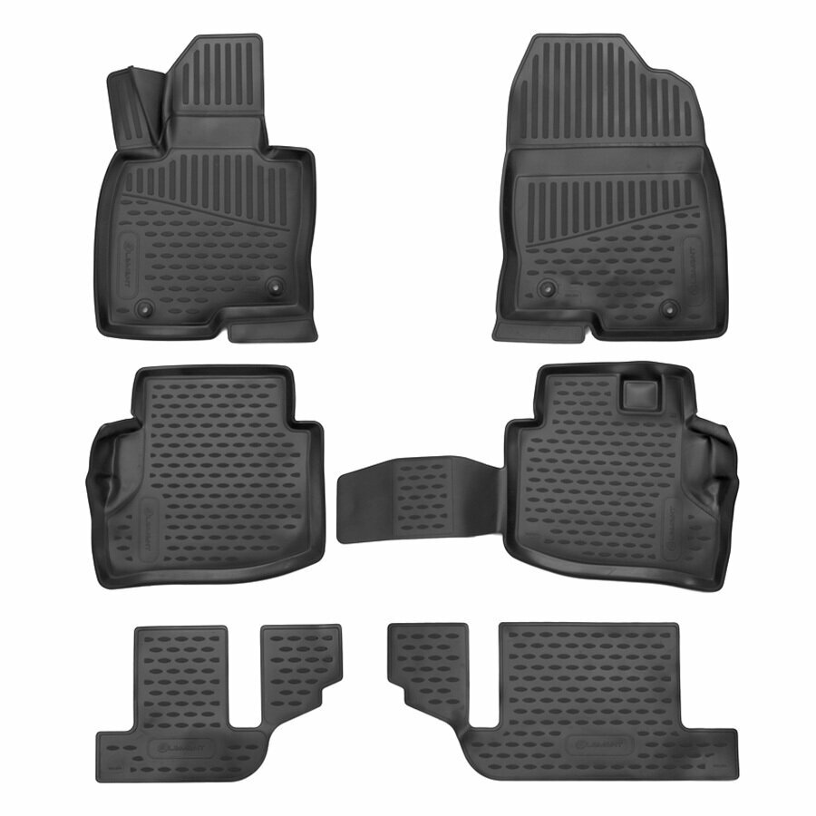 AUTOFAMILY ELEMENT3D3331210K Коврики 3D в салон полиуретан
