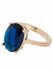 Кольцо Lotus Jewelry, шпинель, размер 17, темно-синий